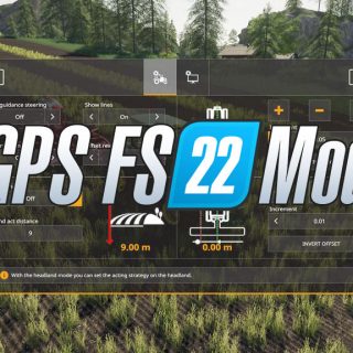 FS22 GPS: Guidance Steering Mod | GPS FS22 Mods Download