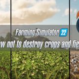 Farming Simulator 22: How not to destroy crops and fields | FS22 crops