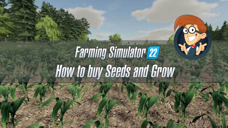 Farming Simulator 22 How to buy Seeds and Grow? | Choose Fertilizing