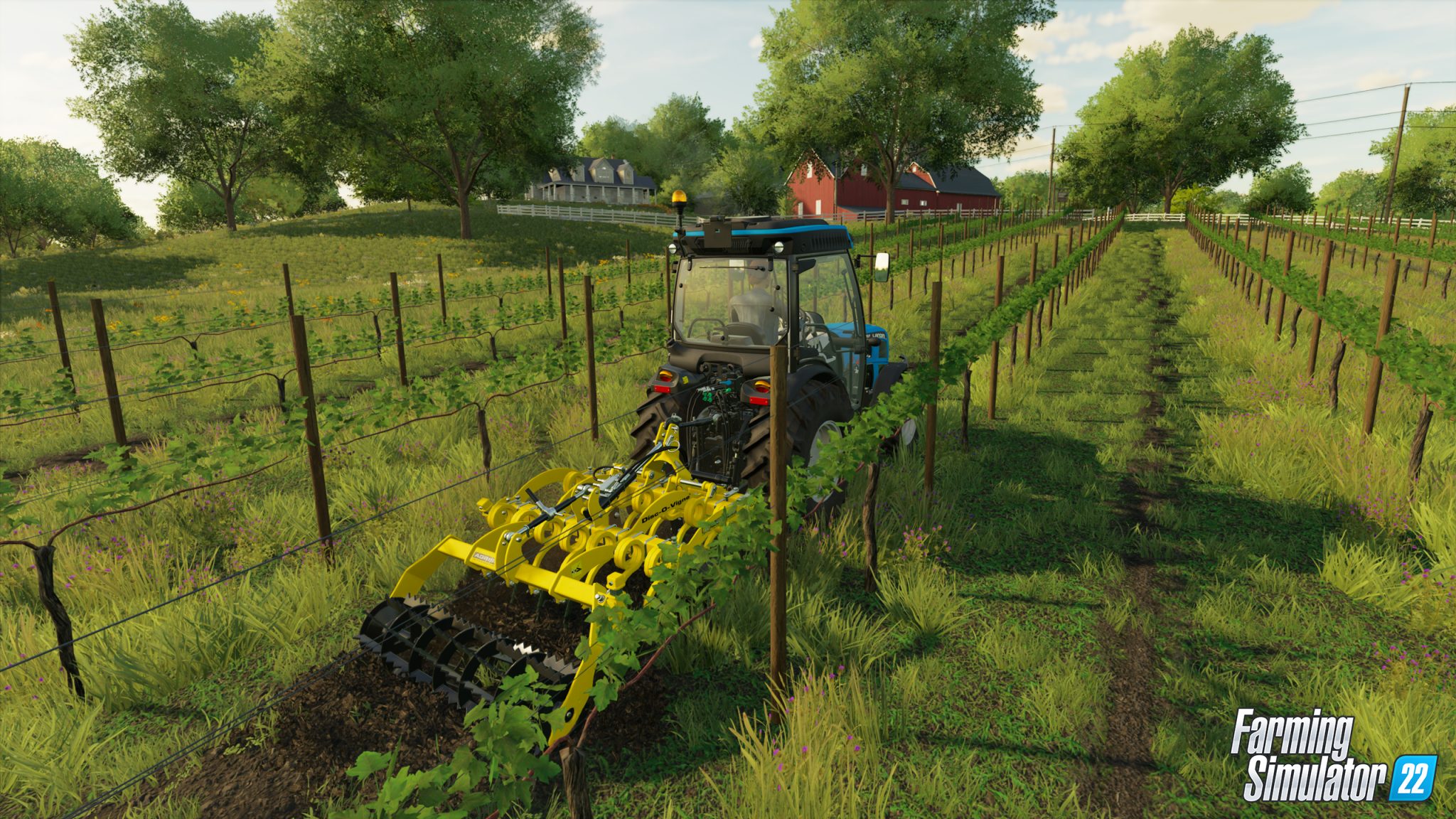 New Crops in Farming Simulator 22: Grapes, Olives and Sorghum