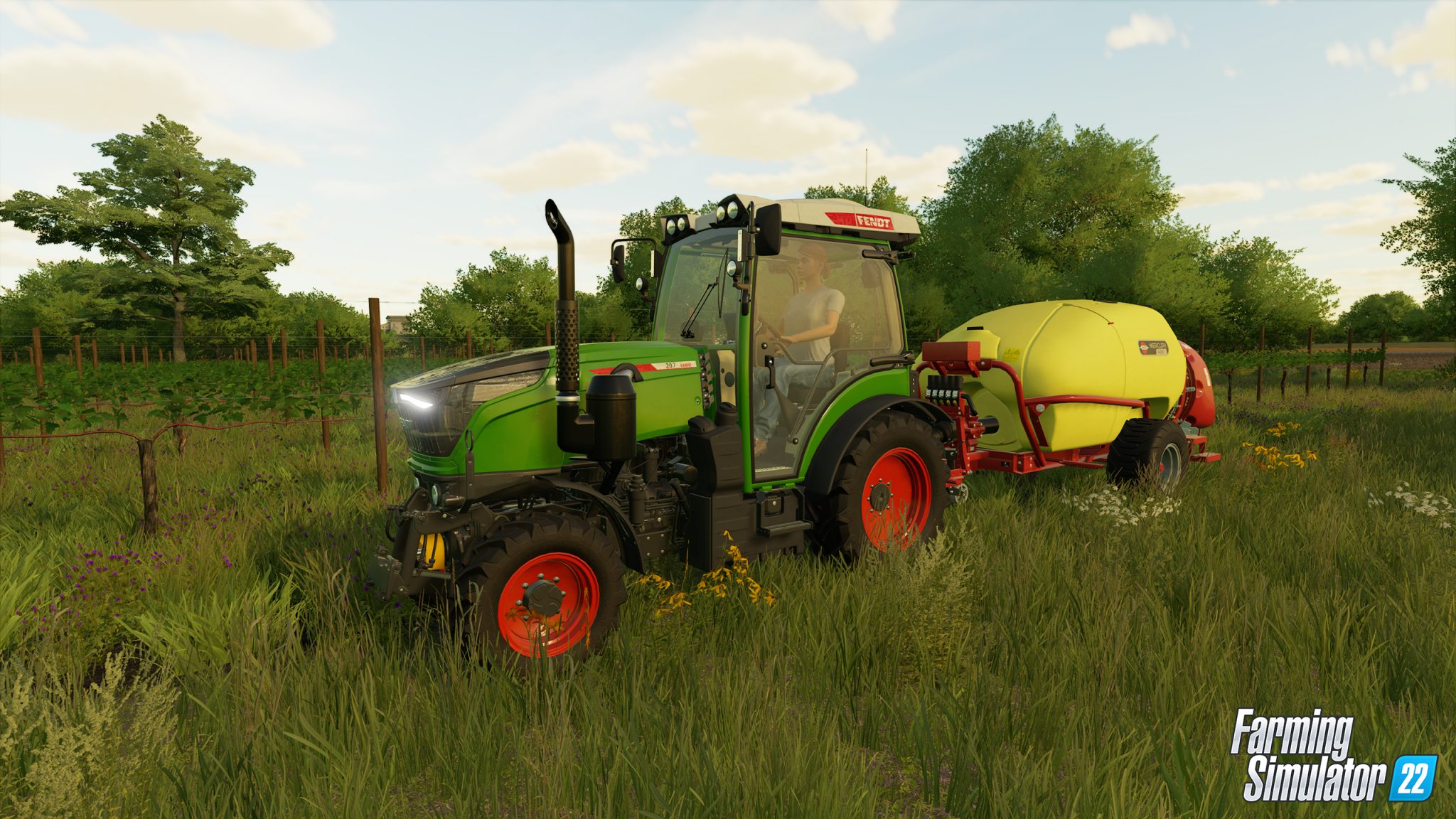 New Crops in Farming Simulator 22: Grapes, Olives and Sorghum