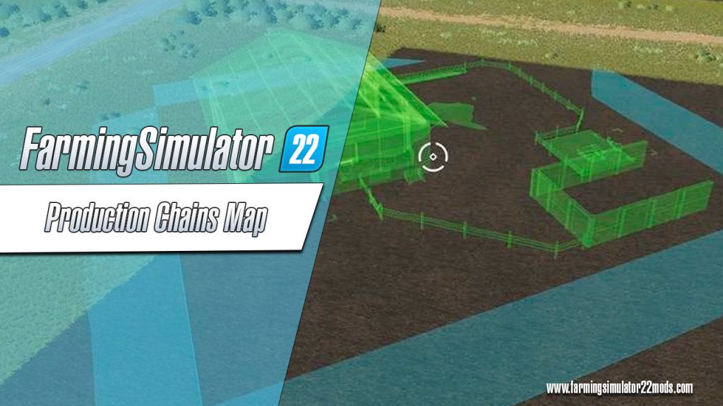 Farming Simulator 22 Production Chains Map | Production lines