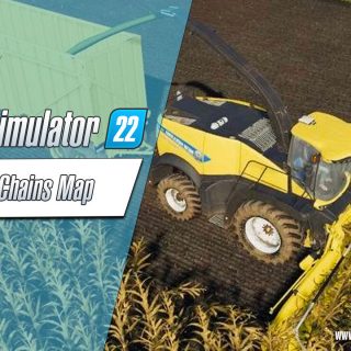 Farming Simulator 22 Production Chains Map | Production lines
