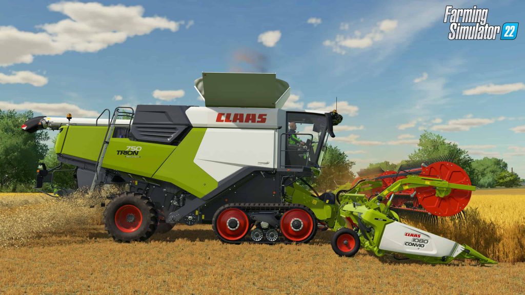 The CLAAS Trion 750 Terra Trac is coming to FS22!