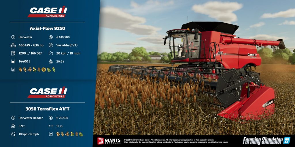 Case IH Axial Flow Harvester in FS22 | Farming Simulator