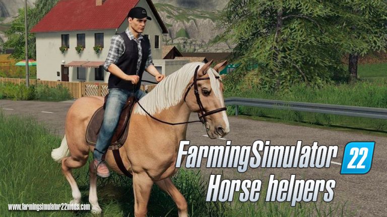 FS22 Horse helpers | Farming Simulator 22 Horses