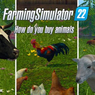 How do you buy animals in Farming Simulator 22 | FS22