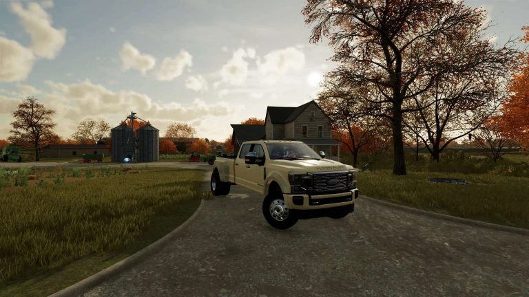 2021 Ford Super Duty (Converted) V1.0 FS22 Mod | Farming Simulator 22 Mod