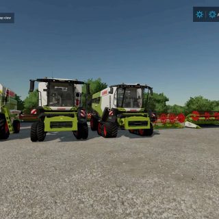 Claas Harvester ModPack V1.0 FS22 Mod | Farming Simulator 22 Mod