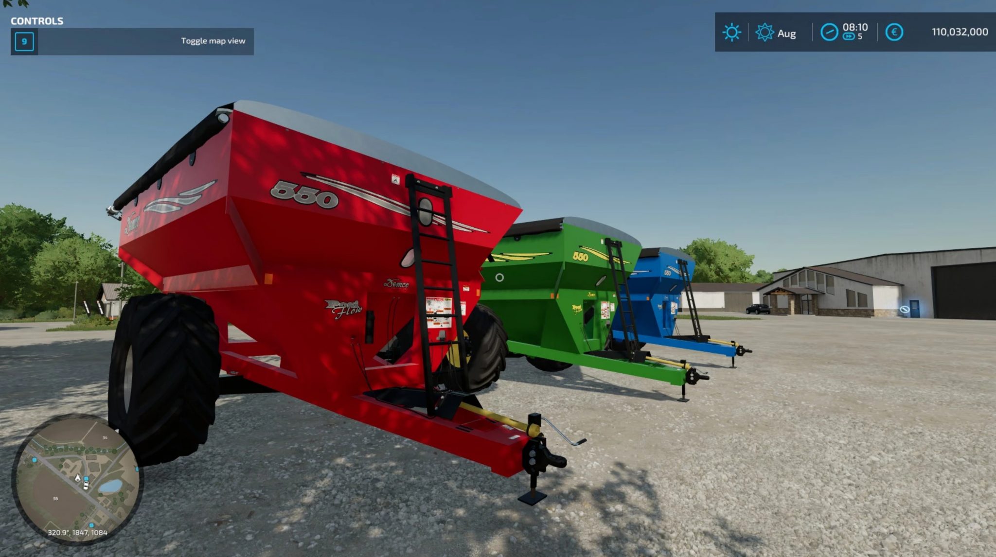 Demco Posi Flow V1.0 FS22 Mod | Farming Simulator 22 Mod