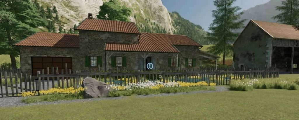 FARMHOUSE V1.0 FS22 Mod | Farming Simulator 22 Mod