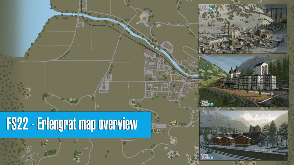 FS22 Erlengrat map overview & screenshots
