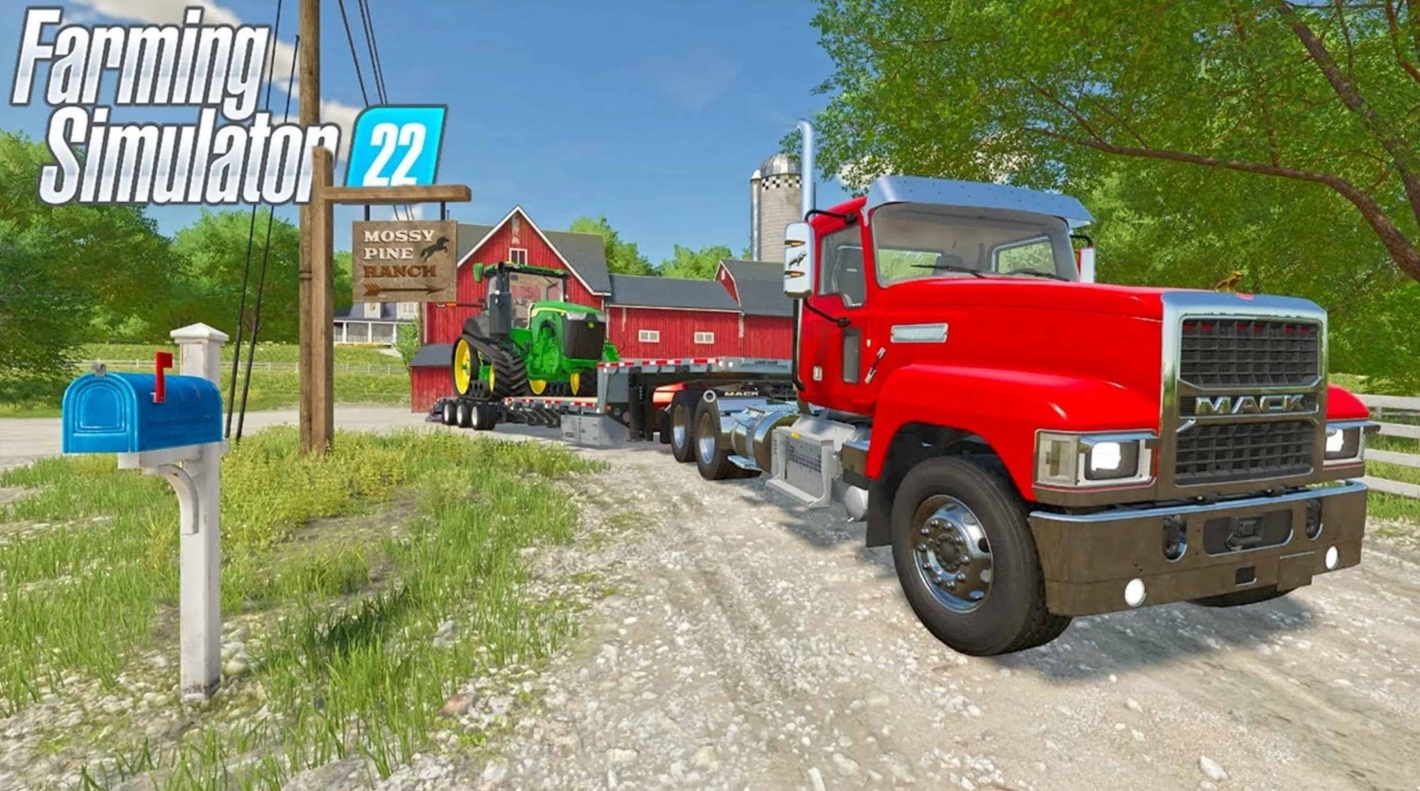 Heavy Hauling an 8RT Truck in FS22