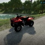 Honda Fourtrax v1.0 FS22 Mod | Farming Simulator 22 Mod