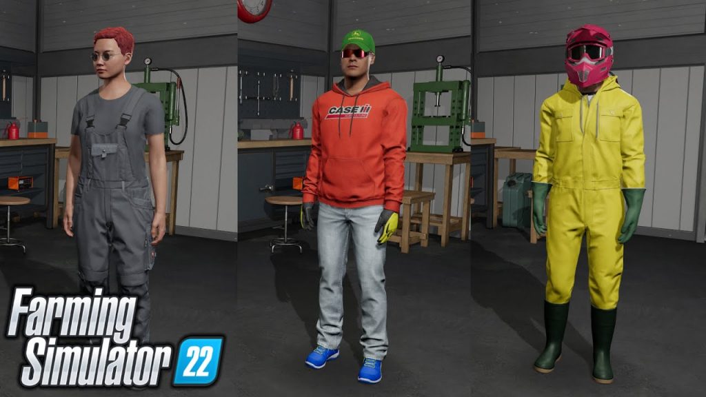 How to customise Farming Simulator 22 Character (Male & Female)