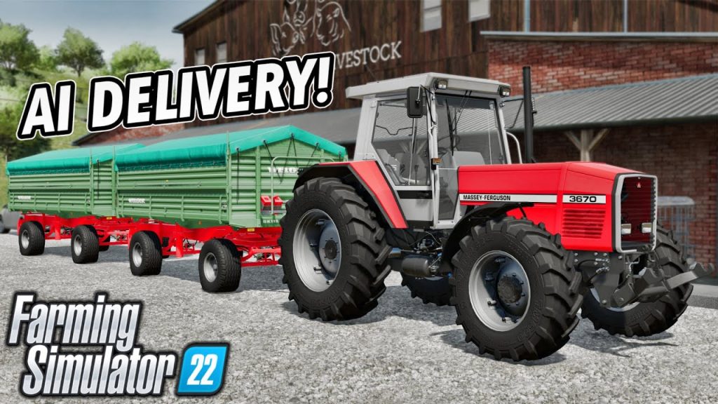 How to use AI Workers In Farming Simulator 22 | FS22 Tutorials