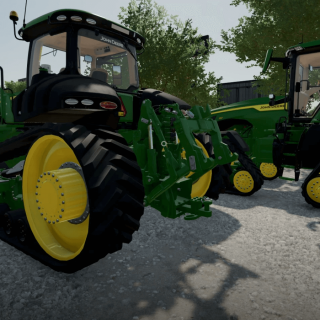 John Deere 8RX + 9RT US v1.0 FS22 Mod | Farming Simulator 22 Mod