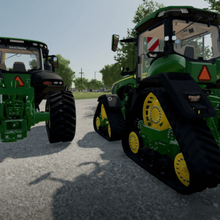 John Deere 8RX + 9RT US v1.0 FS22 Mod | Farming Simulator 22 Mod