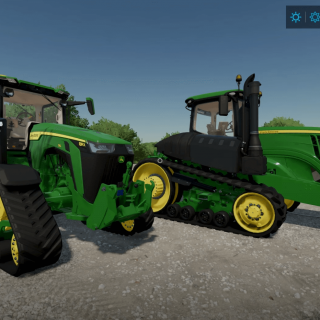 John Deere 8RX + 9RT US v1.0 FS22 Mod | Farming Simulator 22 Mod