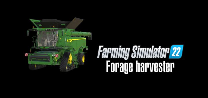 Combine harvester as Forage Harvester V2.0 FS22 - Farming Simulator 22 ...