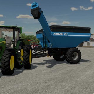 Kinze 51 Series Grain Carts V1.0 FS22 Mod | Farming Simulator 22 Mod