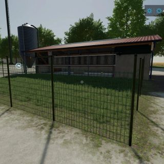 Large Chicken Barn v1.0 FS22 Mod | Farming Simulator 22 Mod