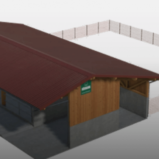 Large Sheep Barn v1.0 FS22 Mod | Farming Simulator 22 Mod