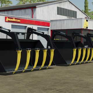 MDS Crocodile Jaw Bucket V1.0 FS22 Mod | Farming Simulator 22 Mod
