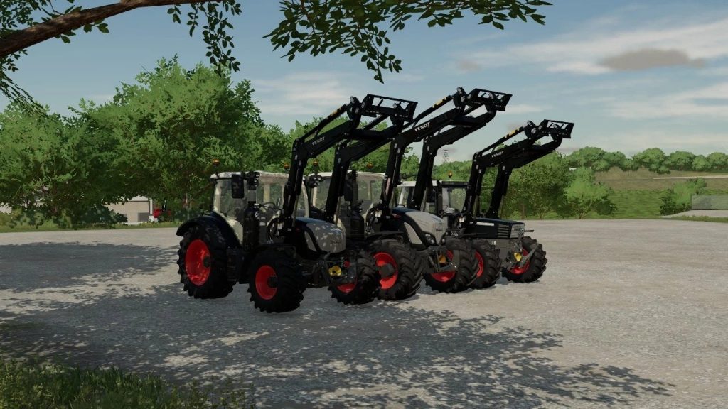 Pack Fendt Black v1.2 FS22 Mod | Farming Simulator 22 Mod