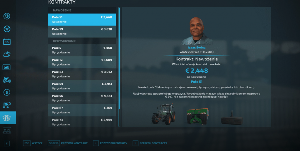 Refresh Contracts v1.0 FS22 Mod | Farming Simulator 22 Mod