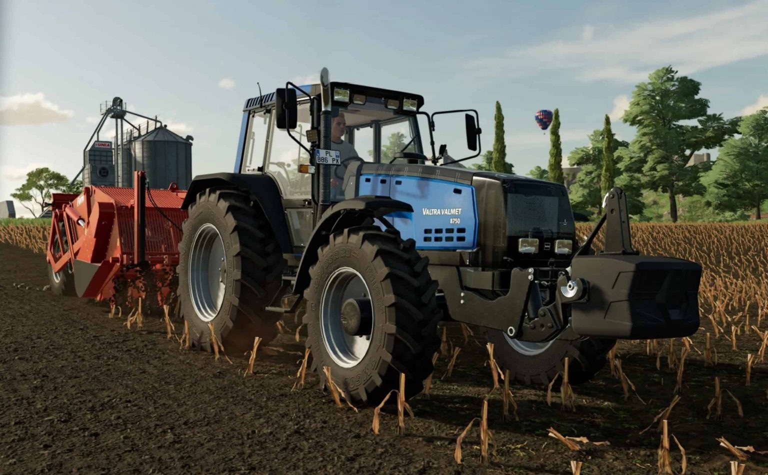 Valtra Valmet 8750 V1.0 FS22 Mod | Farming Simulator 22 Mod