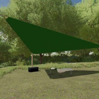 Camp bed v1.0 FS22 Mod | Farming Simulator 22 Mod