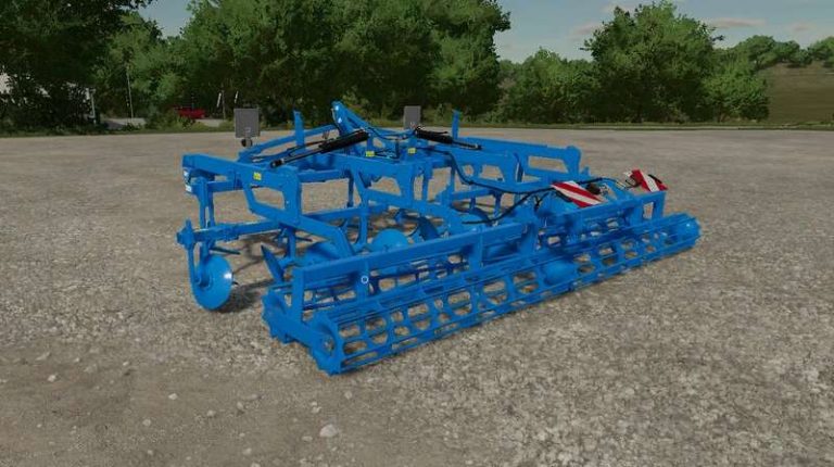 Cultivator with plow function v1.0 FS22 Mod | Farming Simulator 22 Mod