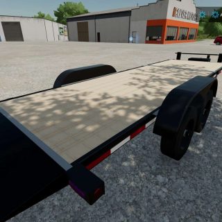 Felling Tilt Deck Trailer v1.0 FS22 Mod | Farming Simulator 22 Mod