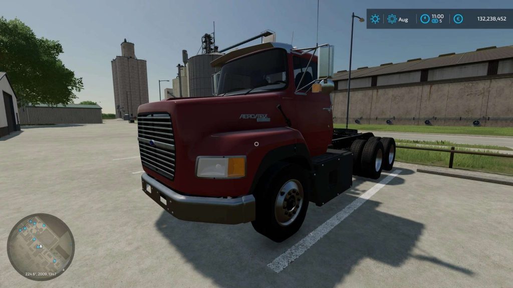 Ford AeroMax L9000 Day Cab v1.0 FS22 Mod | Farming Simulator 22 Mod