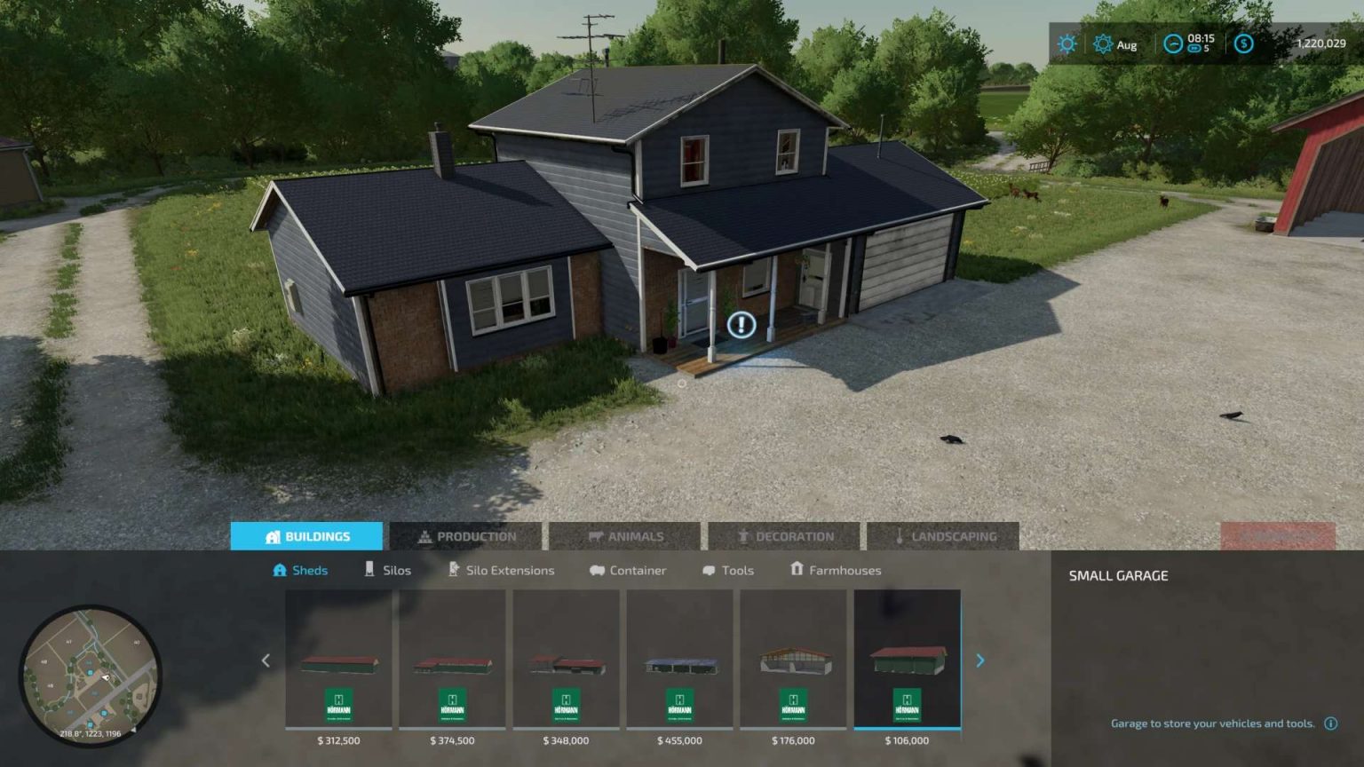 Farmhouses01 v1.0 FS22 Mod | Farming Simulator 22 Mod