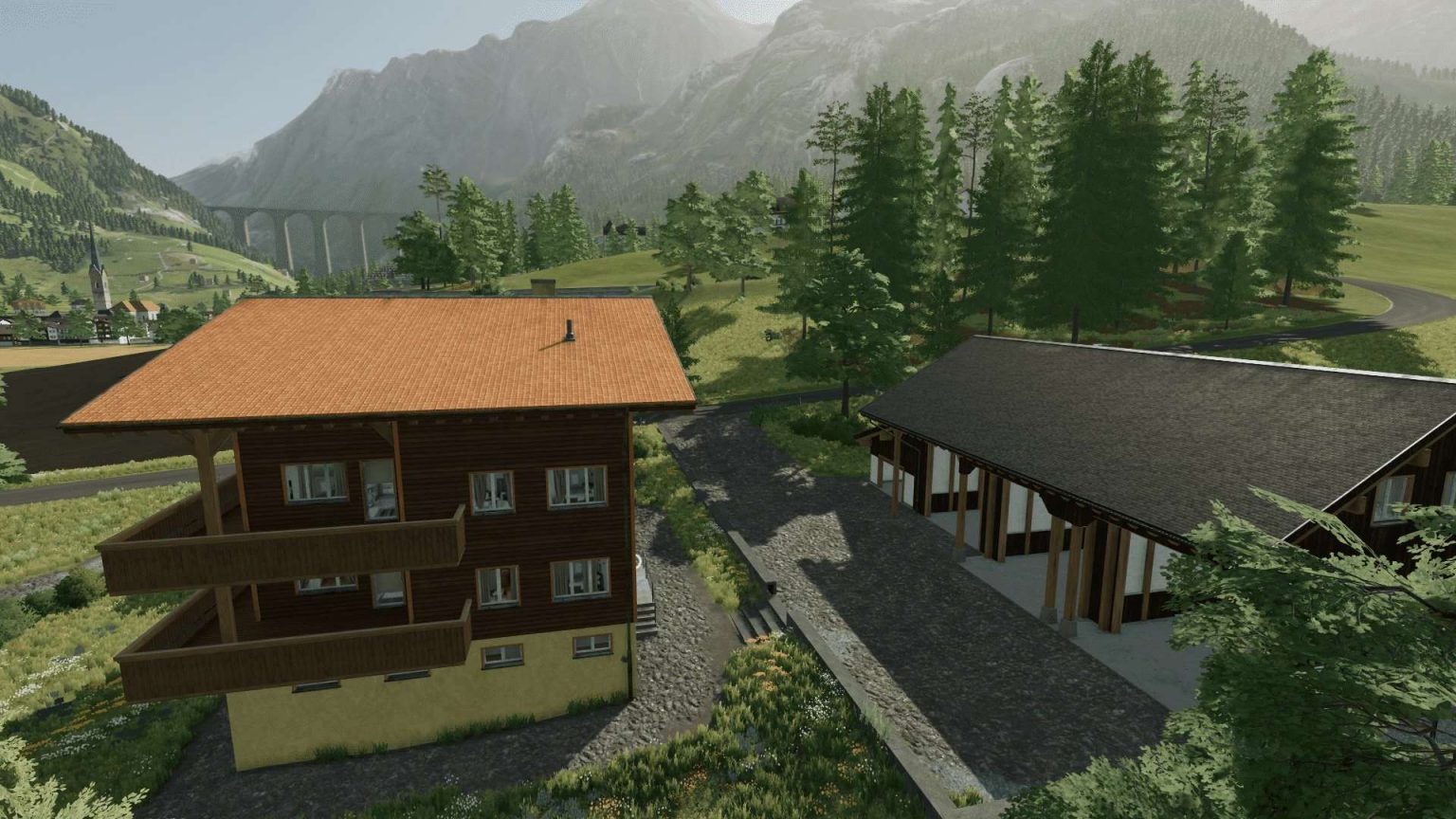 NewMap Alpine (plus) v1.0 FS22 Mod | Farming Simulator 22 Mod