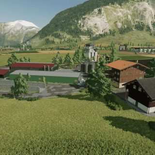NewMap Alpine (plus) v1.0 FS22 Mod | Farming Simulator 22 Mod