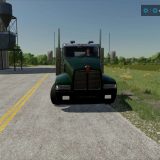 Kenworth T600 Day Cab v1.0 FS22 Mod | Farming Simulator 22 Mod
