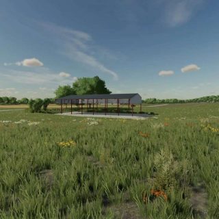 Legrand Agricultural Awning v1.0 FS22 Mod | Farming Simulator 22 Mod
