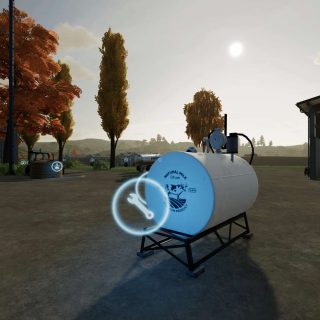 Milk Station v1.0 FS22 Mod | Farming Simulator 22 Mod