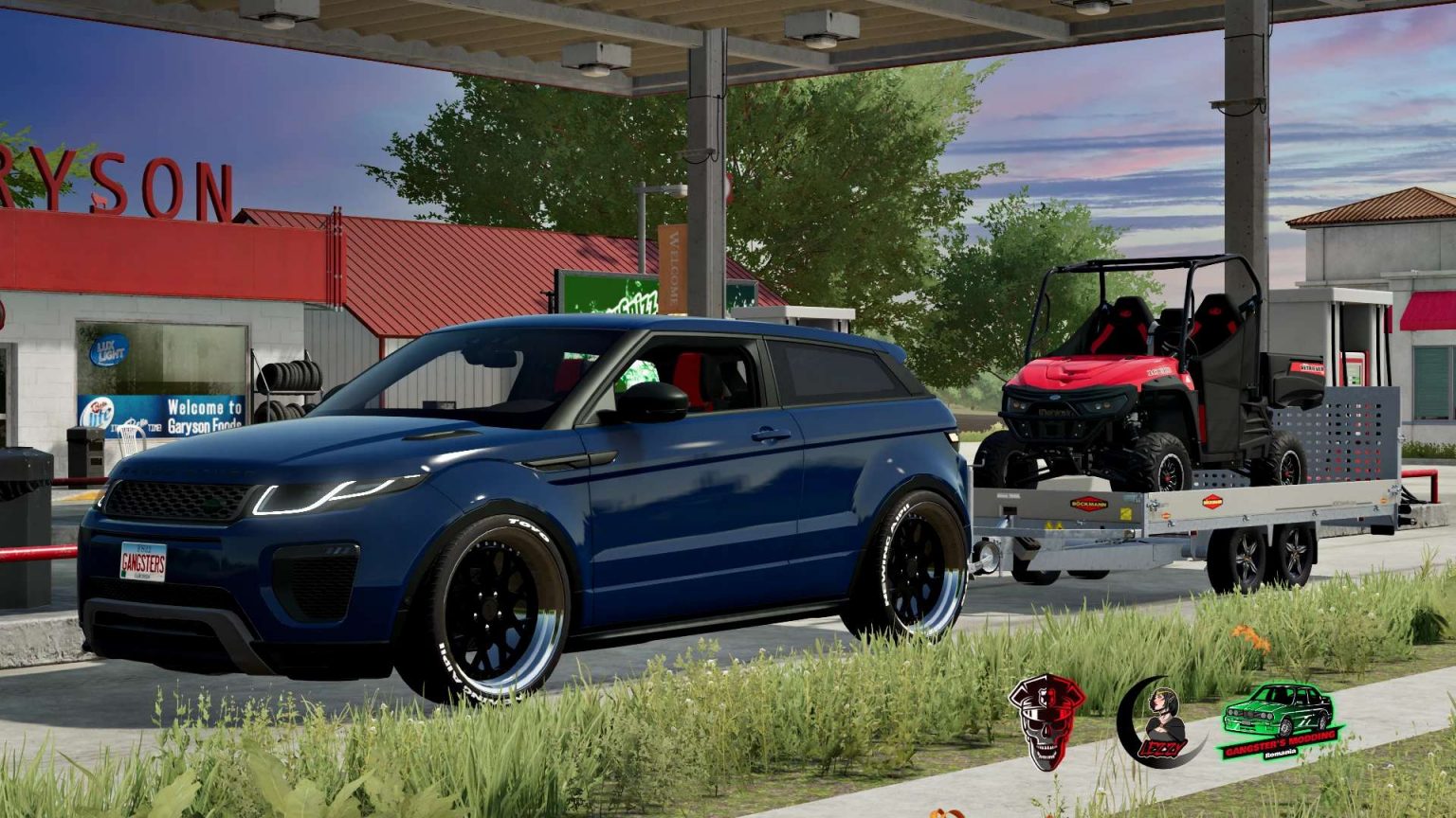 Range Rover Evoque Coupe v1.0 FS22 Mod | Farming Simulator 22 Mod