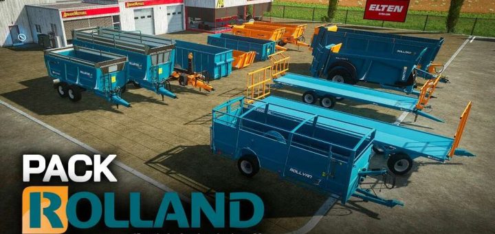 Cotton Trailer Pack MP v1.0 FS22 - Farming Simulator 22 Mod | FS22 mod