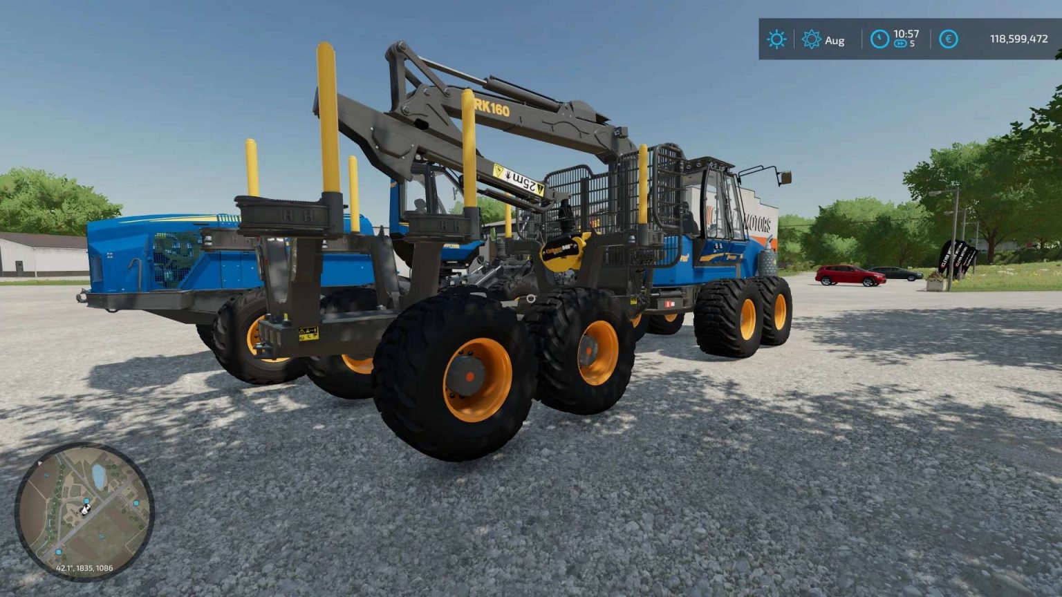 Rottne F20D and H21D v1.0 FS22 Mod | Farming Simulator 22 Mod