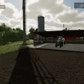 Small Open Shed v1.0 FS22 Mod | Farming Simulator 22 Mod