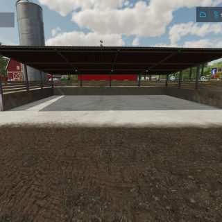 Small Open Shed v1.0 FS22 Mod | Farming Simulator 22 Mod