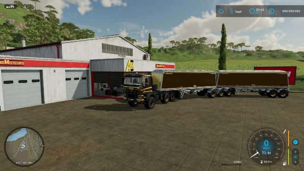 Tatra with trailer v1.0 FS22 Mod | Farming Simulator 22 Mod
