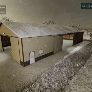 WesternIowa Shed v1.0 FS22 Mod | Farming Simulator 22 Mod