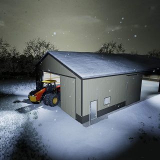 WesternIowa Shed v1.0 FS22 Mod | Farming Simulator 22 Mod
