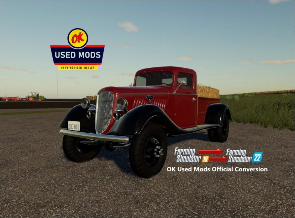 1935 Ford Truck Dually v1.0 FS22 Mod | Farming Simulator 22 Mod